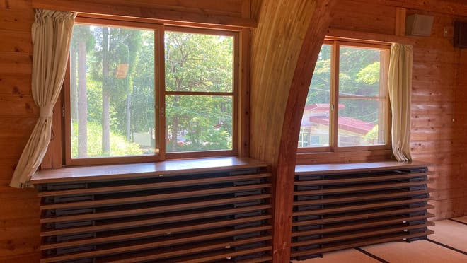 金沢市街から車で15分、深い森の中の多目的スペースの写真10