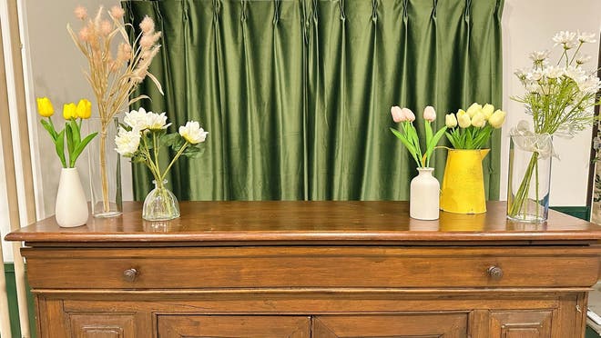 【目黒/西小山/レトロ×アンティーク美容室スタジオ】床屋モチーフ/背景スタンド/照明機材/ゴミ捨ておまかせの写真10