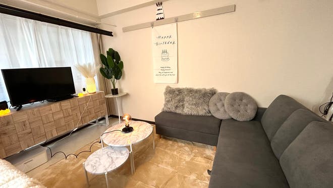 ✨地域最安値✨石川町5分🚶ママ会✨デート👫女子会❤️誕生日会🎂推し会🌹120インチプロジェクタの写真9