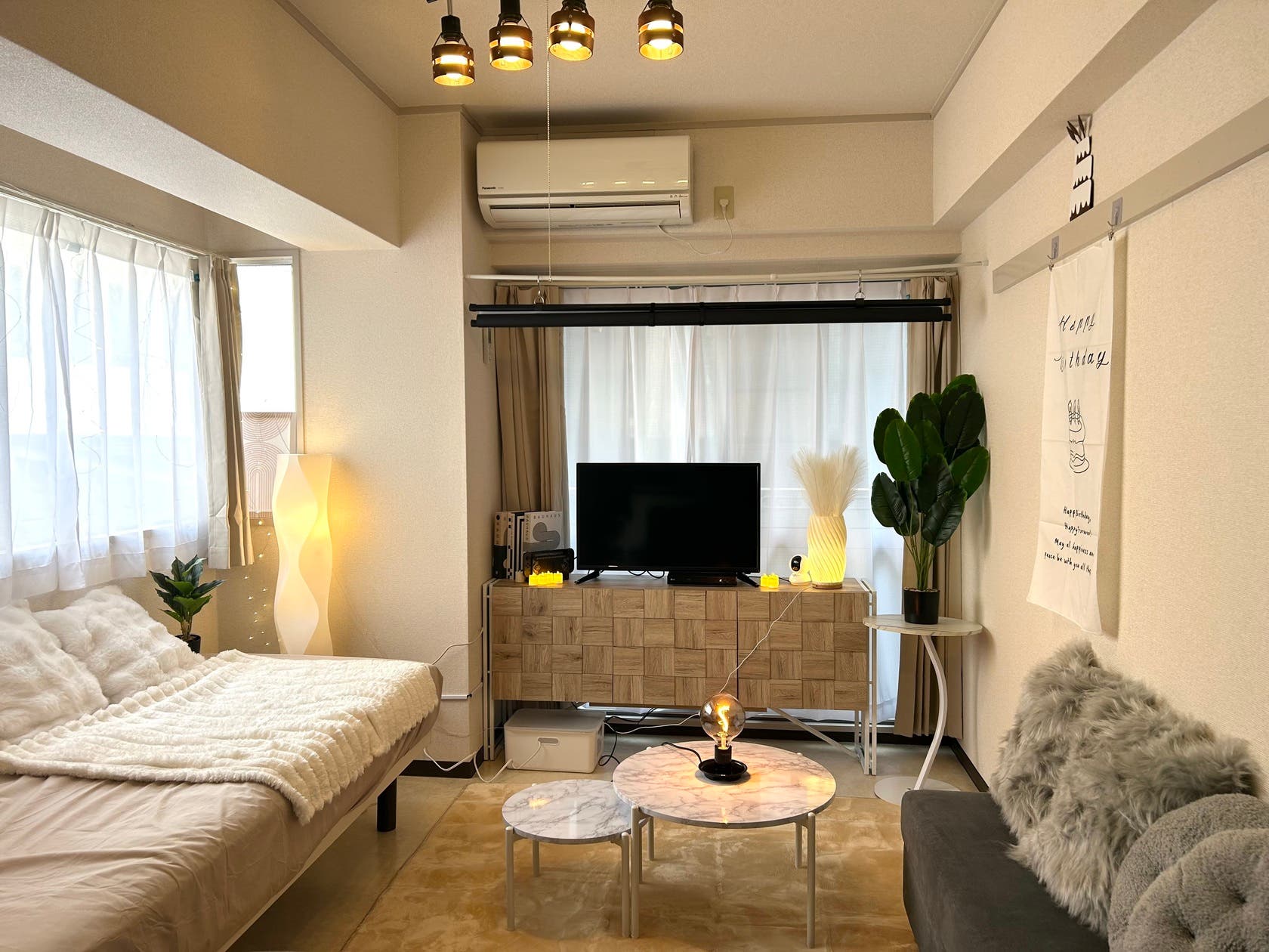 ✨地域最安値✨石川町5分🚶ママ会✨デート👫女子会❤️誕生日会🎂推し会🌹120インチプロジェクタの写真8