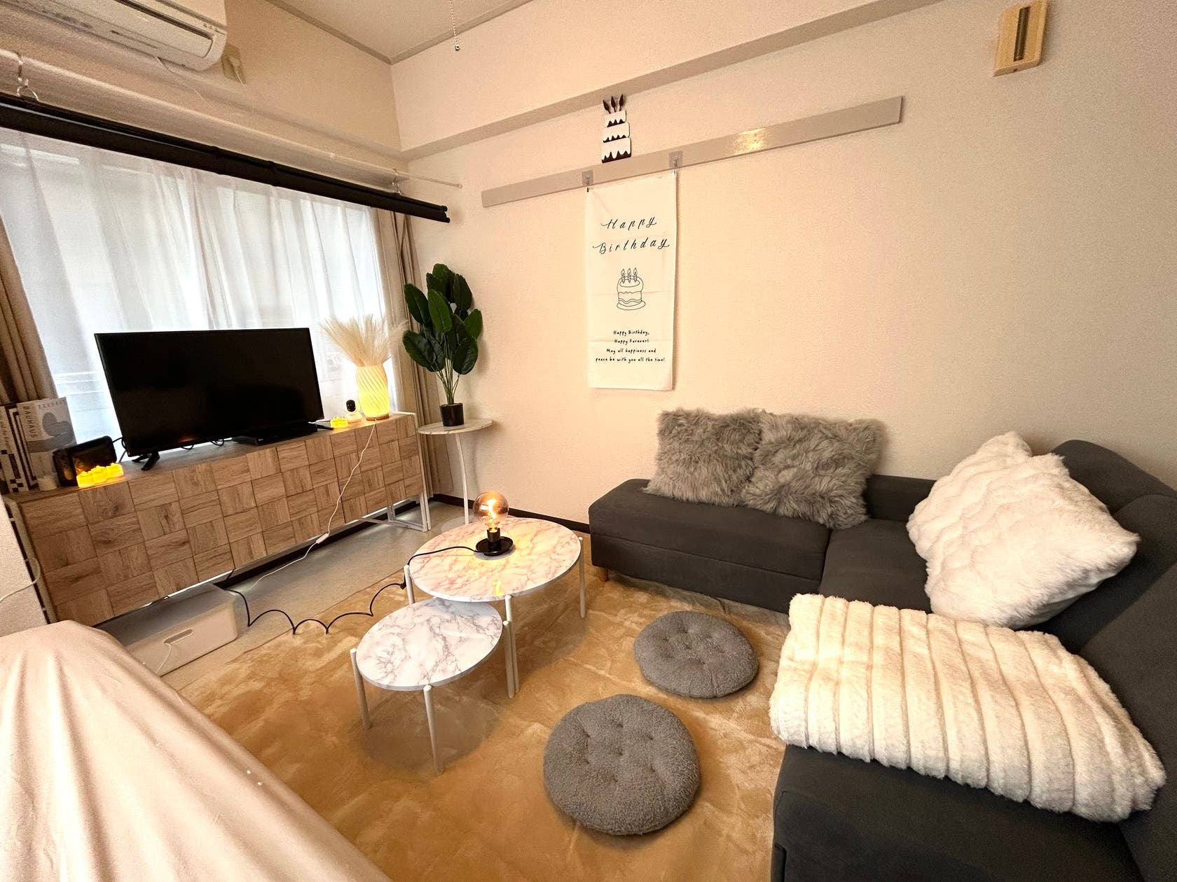 ✨地域最安値✨石川町5分🚶ママ会✨デート👫女子会❤️誕生日会🎂推し会🌹120インチプロジェクタの写真14