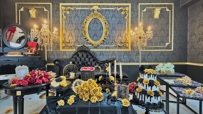 【移転のため2025年11月30日まで!!】天神・大名/💜黒×ゴシック×姫系撮影スタジオ💜/推し活/生誕祭/コスプレの写真1