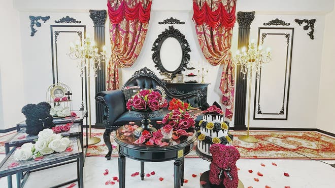 【移転のため2025年11月30日まで!!】天神・大名/💜黒×ゴシック×姫系撮影スタジオ💜/推し活/生誕祭/コスプレの写真2