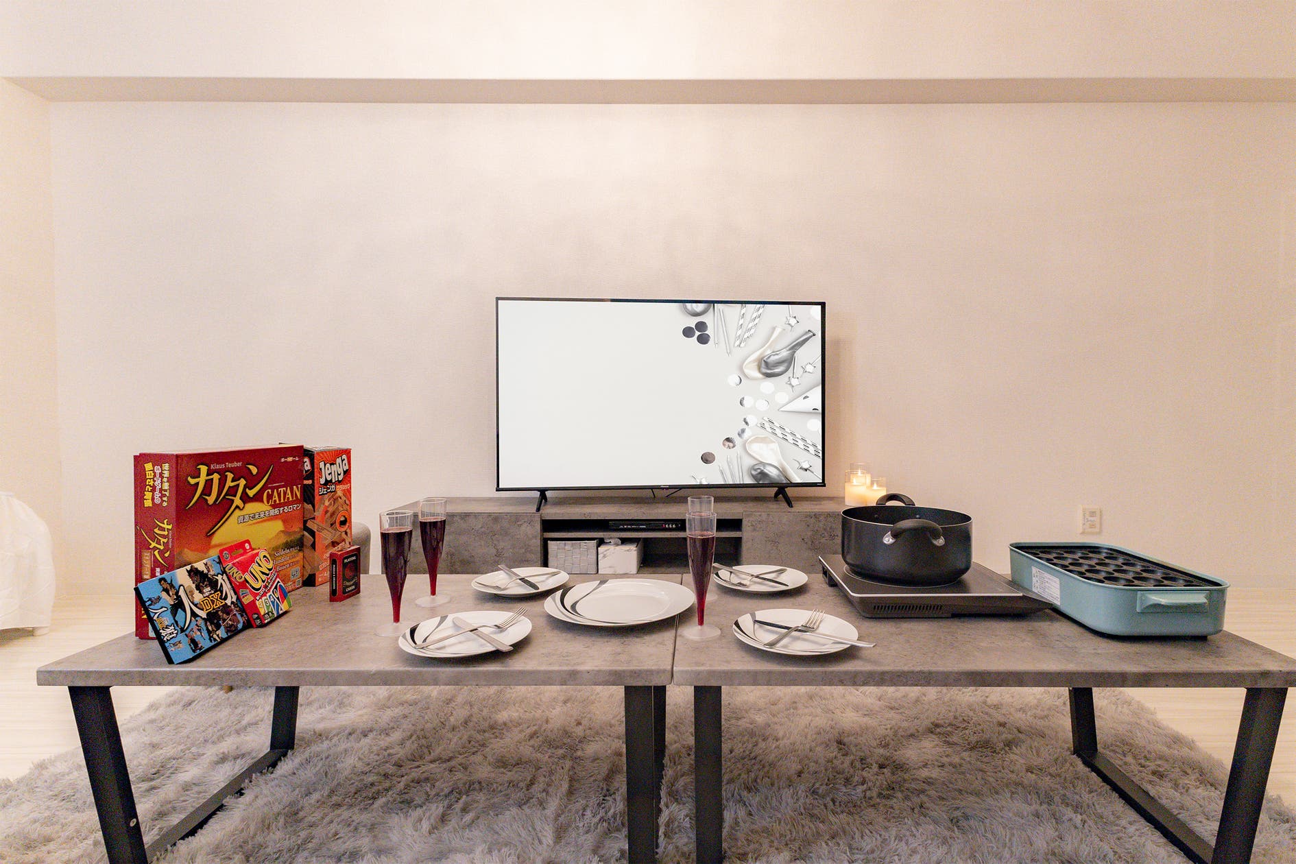 大人気のお部屋🤍推し活👼女性大人気のスペース💖撮影🎀超大型65型TV🎗コスプレ🥻女子会/デート💃ママ会🍺合コンの写真5