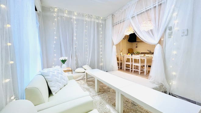 スペモ⭐️クリスマス🎄天王寺駅すぐ🚃プロジェクター🎬女子会💖飲み会🍻誕生会🎂推し活💫ママ会.658_Ange天王寺の写真6