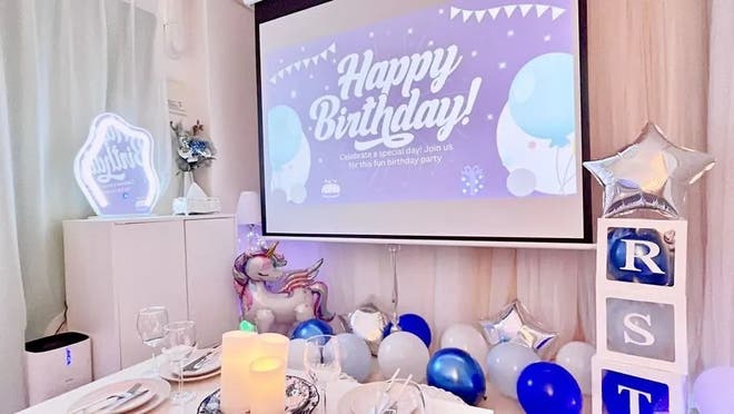 【💙24H💙推し活・デート💙】南海難波駅9分🚃特大84㌅スクリーン🫶ゴミ捨て場無料🗑️デート💗未成年🆗学割🏫の写真4