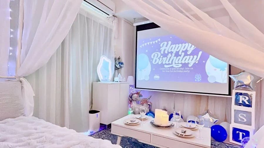 【💙24H💙クリスマス💙】南海難波駅9分🚃特大84㌅スクリーン🫶ゴミ捨て場無料🗑️デート💗未成年🆗学割🏫の写真11