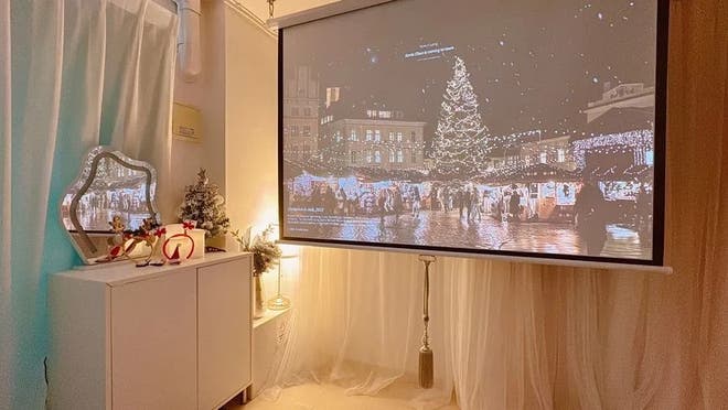 【💙24H💙推し活・デート💙】南海難波駅9分🚃特大84㌅スクリーン🫶ゴミ捨て場無料🗑️デート💗未成年🆗学割🏫の写真2