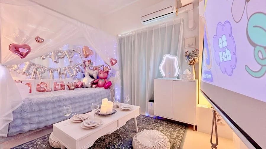 【💙24H💙クリスマス💙】南海難波駅9分🚃特大84㌅スクリーン🫶ゴミ捨て場無料🗑️デート💗未成年🆗学割🏫の写真21