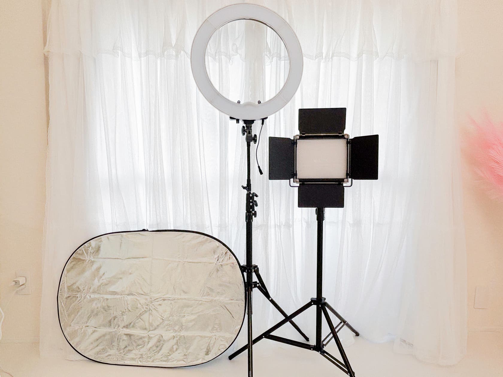 撮影機材📸LEDライト、リングライト、レフ板📸の画像1