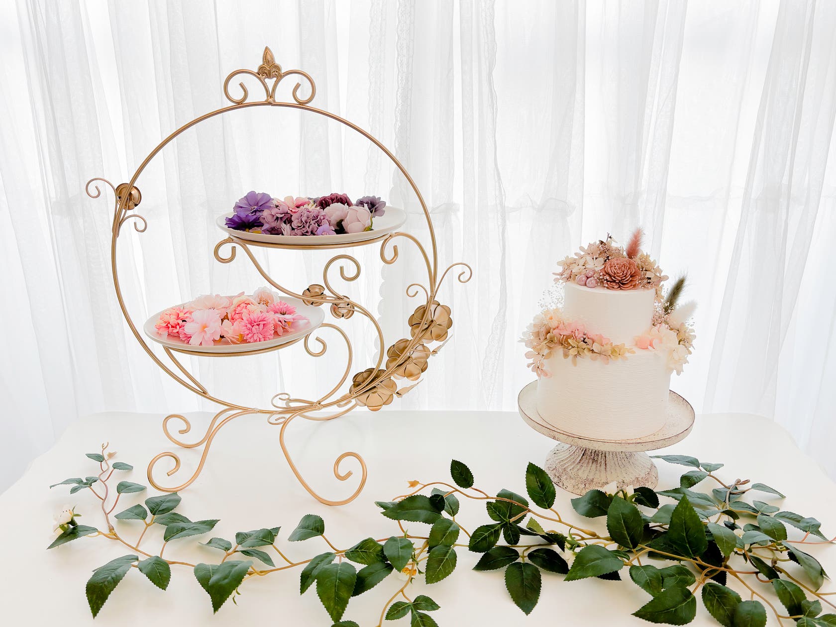 🎂ケーキスタンド🍬クレイケーキの画像1