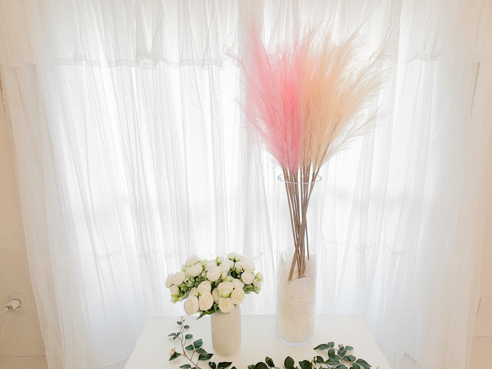 フラワーブーケ💐花瓶、アーティフィシャルフラワーの画像2