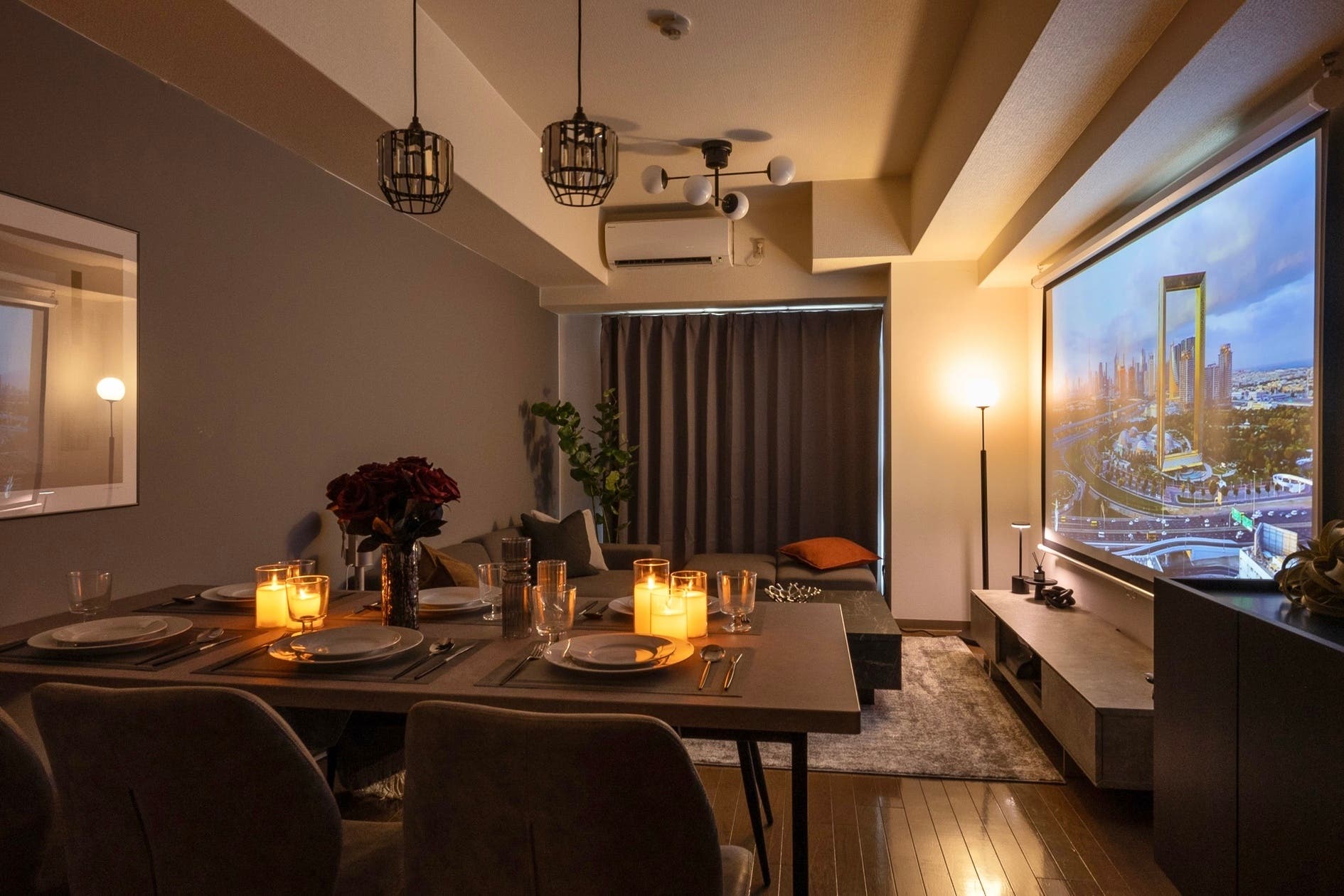 スペモ🥀クリスマス🎄プロジェクター✨️映画鑑賞🎥パーティ🥂女子会🎀ママ会👶🏻デート💖690_Classy梅田の写真14