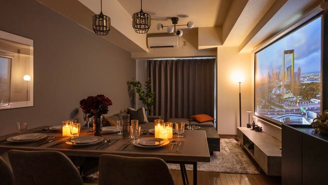 スペモ🥀クリスマス🎄プロジェクター✨️映画鑑賞🎥パーティ🥂女子会🎀ママ会👶🏻デート💖690_Classy梅田の写真14