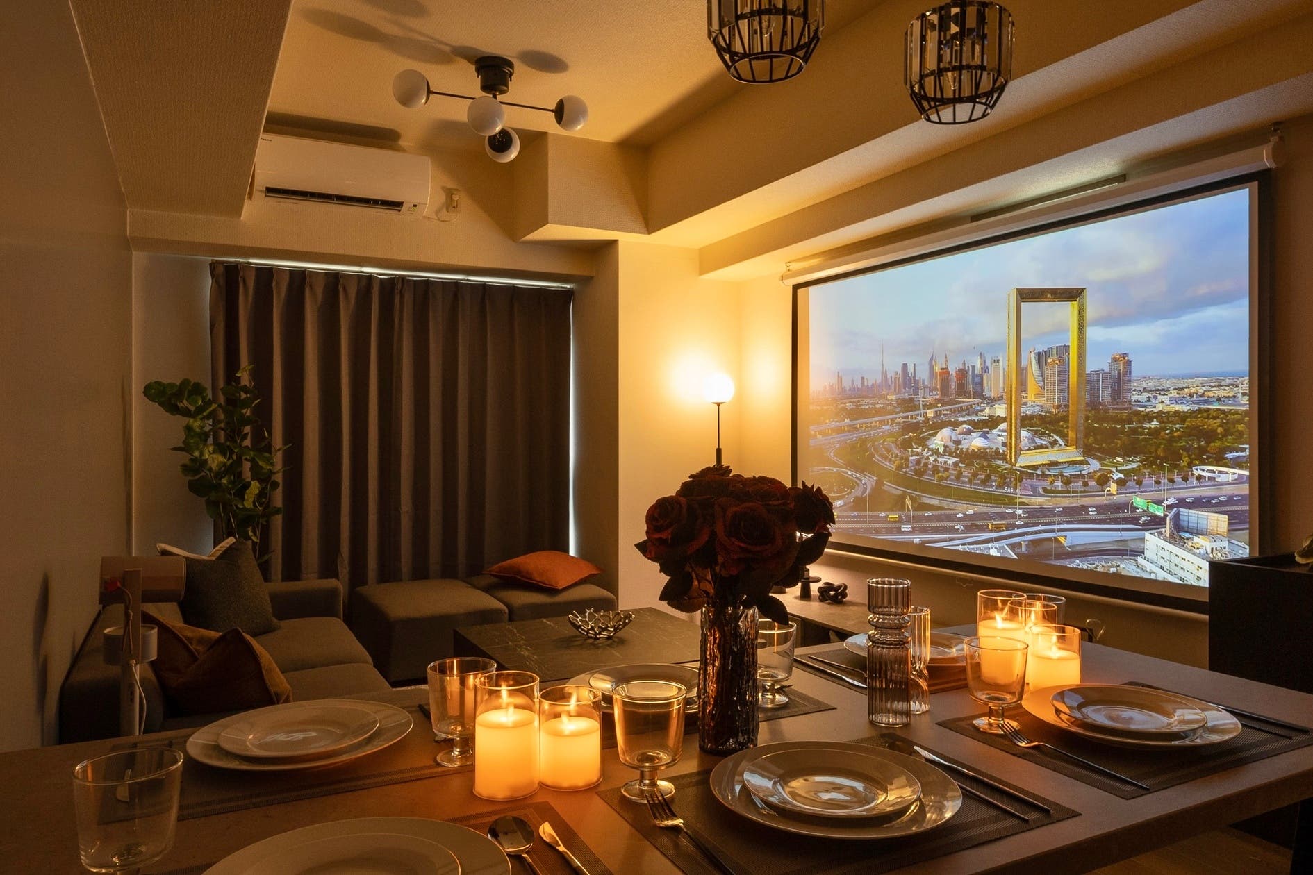 スペモ🥀クリスマス🎄プロジェクター✨️映画鑑賞🎥パーティ🥂女子会🎀ママ会👶🏻デート💖690_Classy梅田の写真15