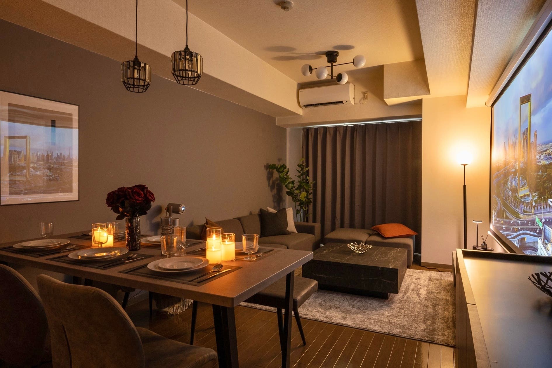 スペモ🥀クリスマス🎄プロジェクター✨️映画鑑賞🎥パーティ🥂女子会🎀ママ会👶🏻デート💖690_Classy梅田の写真16