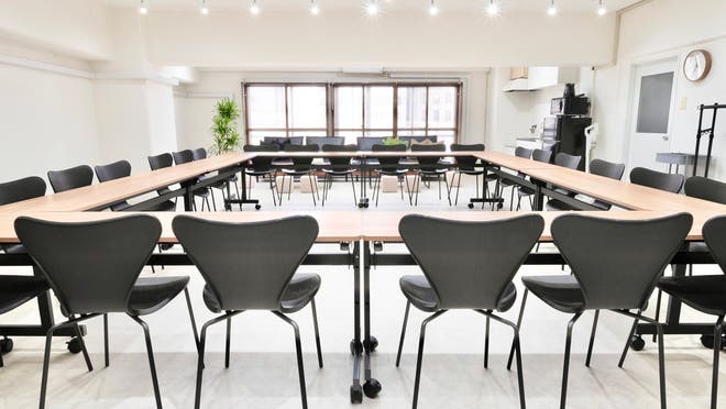 スペモ✨️【新大阪駅4分】最大40名/超高速NURO光/プロジェクター/マイク/モニタ/持込飲食🍴666_SMILE会議室新大阪の写真12