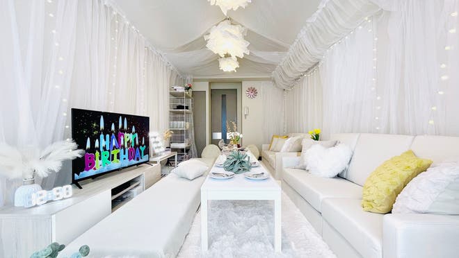 スペモ🏠️クリスマス🎄東梅田6分🚃プロジェクター🎥女子会💖おしゃれ✨️飲み会🍻デート💗撮影📸670_Ange梅田の写真8