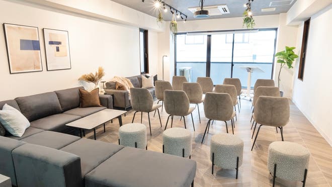 スペモ/忘年会/新宿御苑前駅1分/100㌅プロジェクター/会議/セミナー/撮影/交流会/懇親会/688_グランスター新宿御苑の写真17