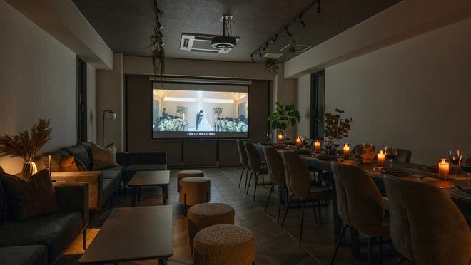 スペモ/忘年会/新宿御苑前駅1分/100㌅プロジェクター/会議/セミナー/撮影/交流会/懇親会/688_グランスター新宿御苑の写真3