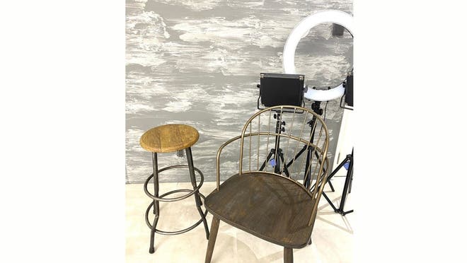 🌸NEW!🌸新大久保・新宿で最大級の撮影スタジオ!多彩な7エリア!自然光/白の世界2種/超大型漆喰壁/満月/花の空間/バルコニーの写真8