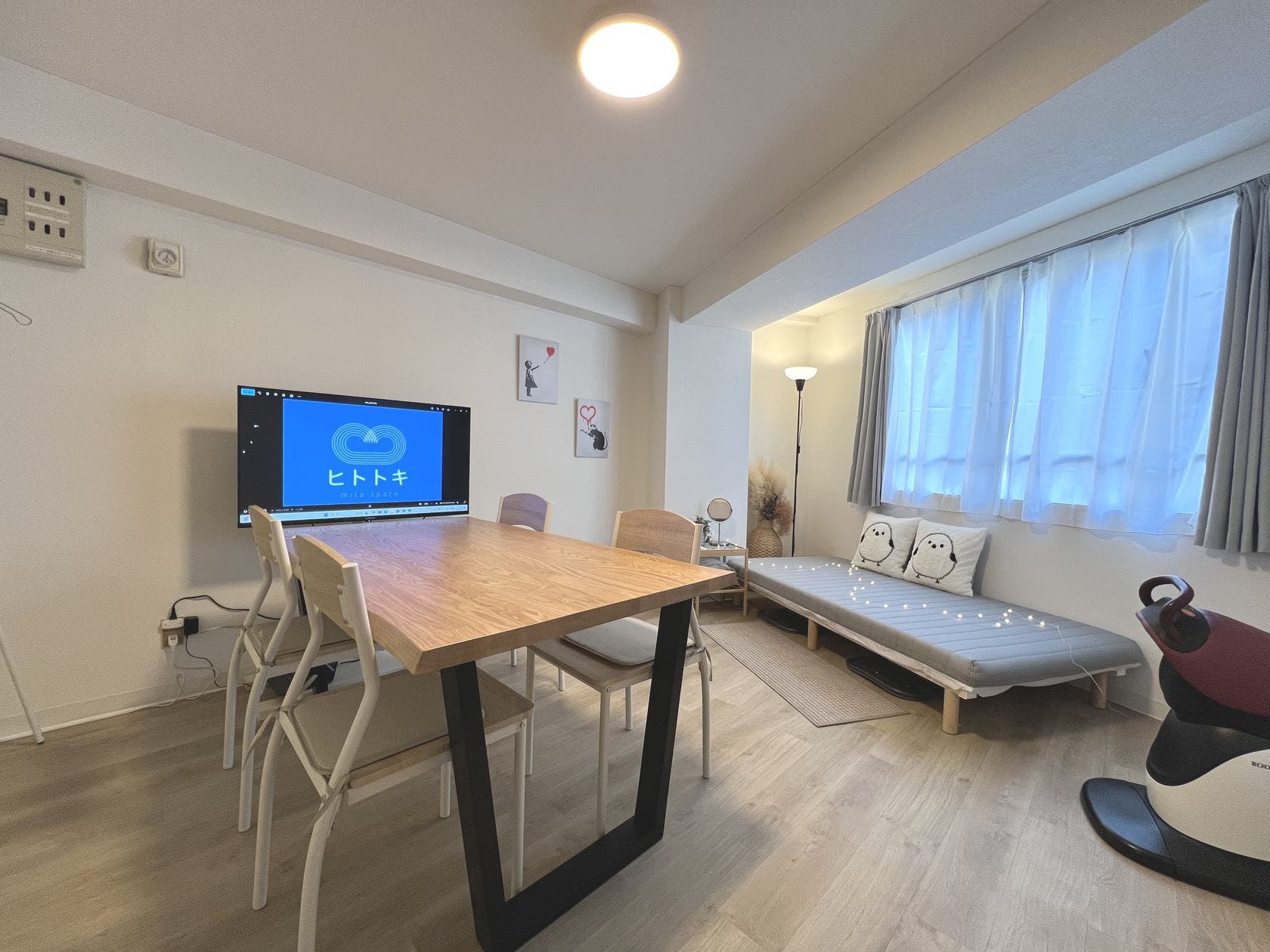 三田駅徒歩4分🚃クリスマス🎄会議👬撮影📹最大8名👫24H利用可能⏲おうちデート🏠始発待ち🚃シャワー🚿の写真2