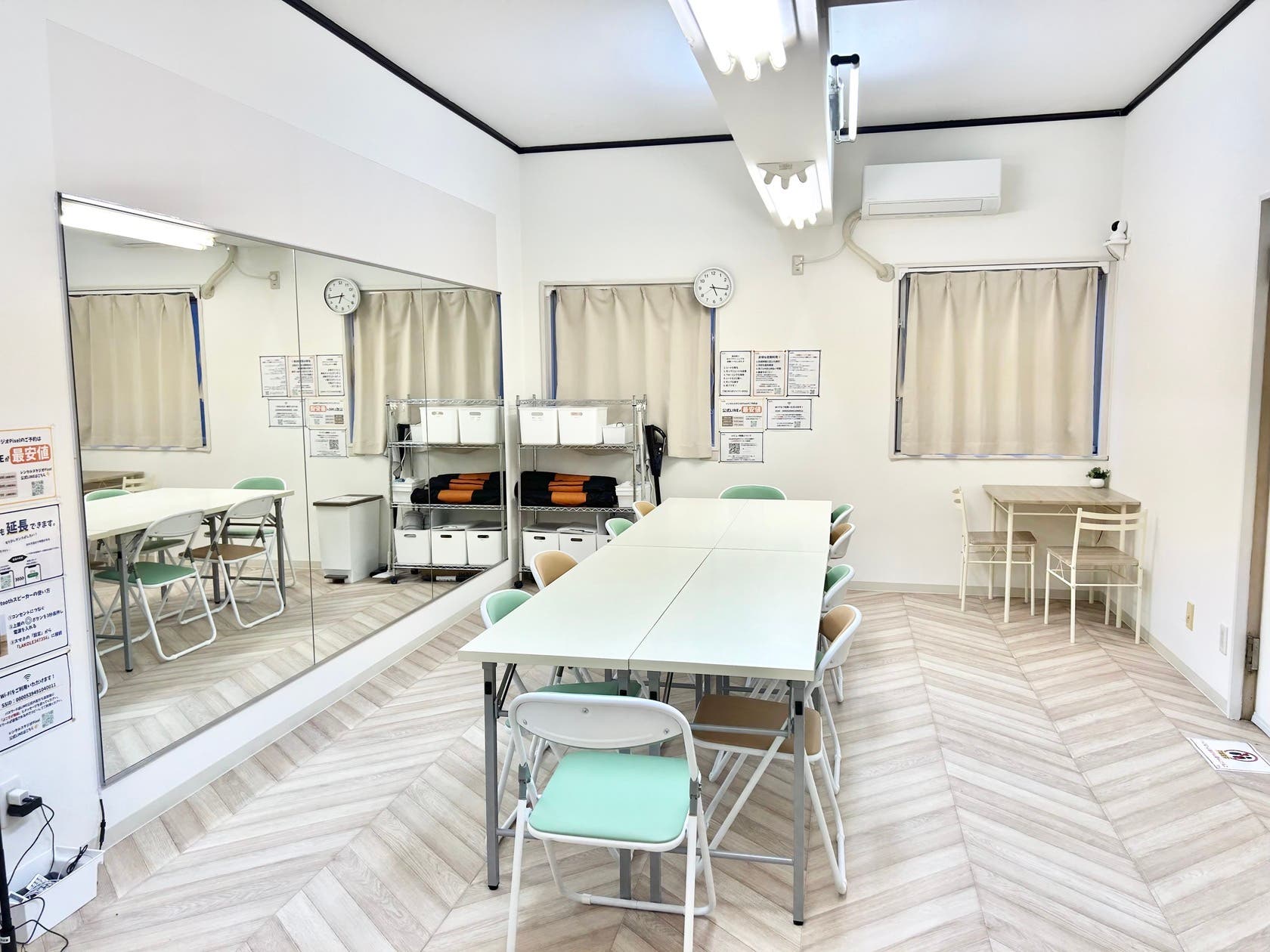 🆕横須賀中央駅4分✨ダンス・ヨガ・トレーニングにおすすめのレンタルスタジオ🪩2～5名利用に最適・大型鏡あり🪞3h以上の利用で割引の写真5