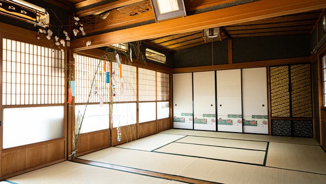 開放的なくつろげる古民家和室の写真4