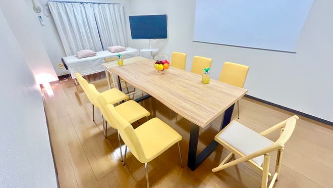 NEW<オレンジ会議室🍊仙台駅前>【室内動画あり】⭐️ナチュラルで落ち着くお部屋⭐️インボイス対応⭐️全設備無料の写真1