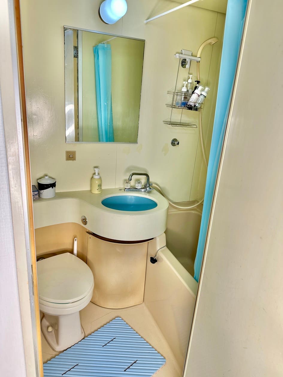 【新宿6分/東中野駅徒歩3分/広々オシャレ】引きこもりデート♪お料理道具☆バスルームとWベッドふわとろマットレス&大型TVの写真18