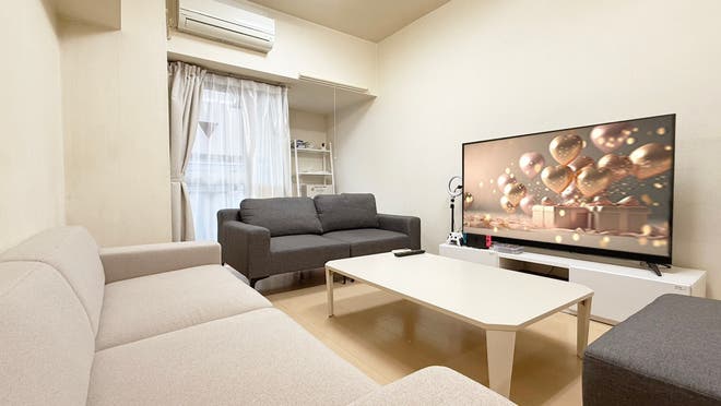 【池袋徒歩5分】NEW OPEN25年3月✨白基調🏠人気ゲーム🎮女子会🍾テレワ💻大型TV・プロジェクター・ネトフリの写真1