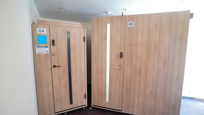 <ヒトリボックス 新横浜駅前No.4>横アリ近く✨光Wi-Fi📶ナノイー発生機✨モニター🖥テレワーク/ZOOM/着替え/メイクの写真8