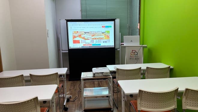 【旭橋駅徒歩5分】定員12+α名!プロジェクター含む備品・高速Wi-Fi無料!東町103会議室の写真3