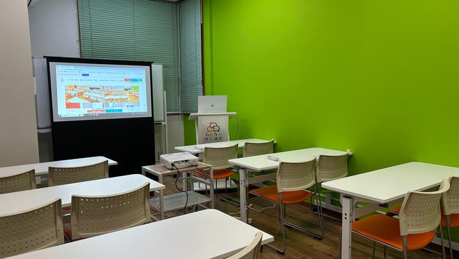 【旭橋駅徒歩5分】定員12+α名!プロジェクター含む備品・高速Wi-Fi無料!東町103会議室の写真9