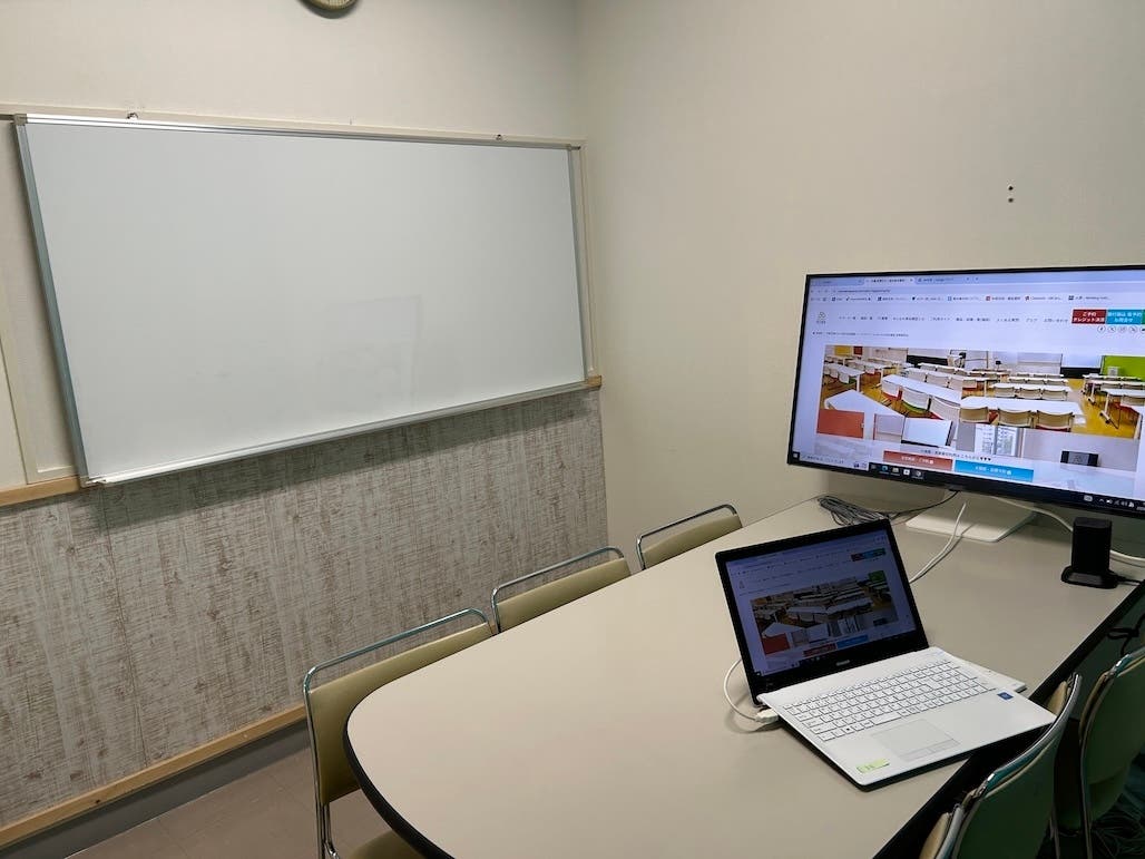 【旭橋駅徒歩5分】定員６＋α名！プロジェクター含む備品・高速Wi-Fi無料！東町101会議室の写真8