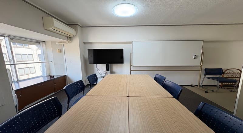 金山の会議室🌿24時間飲食ok!4Kモニター/Wi-Fi有📺️金山駅徒歩1分