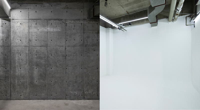 激安！機材無料、コンクリート壁、スモーク、天高4m【新宿三丁目駅徒歩３分】クロマキ無料