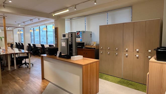 【大阪・梅田エリア/中津駅徒歩1分!】WEB会議・電話可能な超便利ワークスペース!ドロップインで利用可能!の写真4