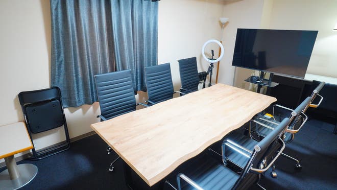 <豊橋駅前プライベートスペース725>光回線Wi-Fi📶50型スマートテレビ🖥️会議/商談/ビジネス/ワークショップの写真6