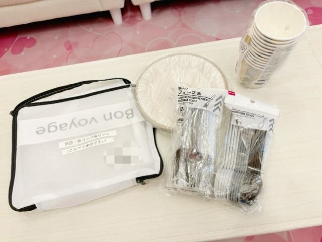 紙皿・紙コップ・スプーン・フォーク ≪有料オプション≫の画像1