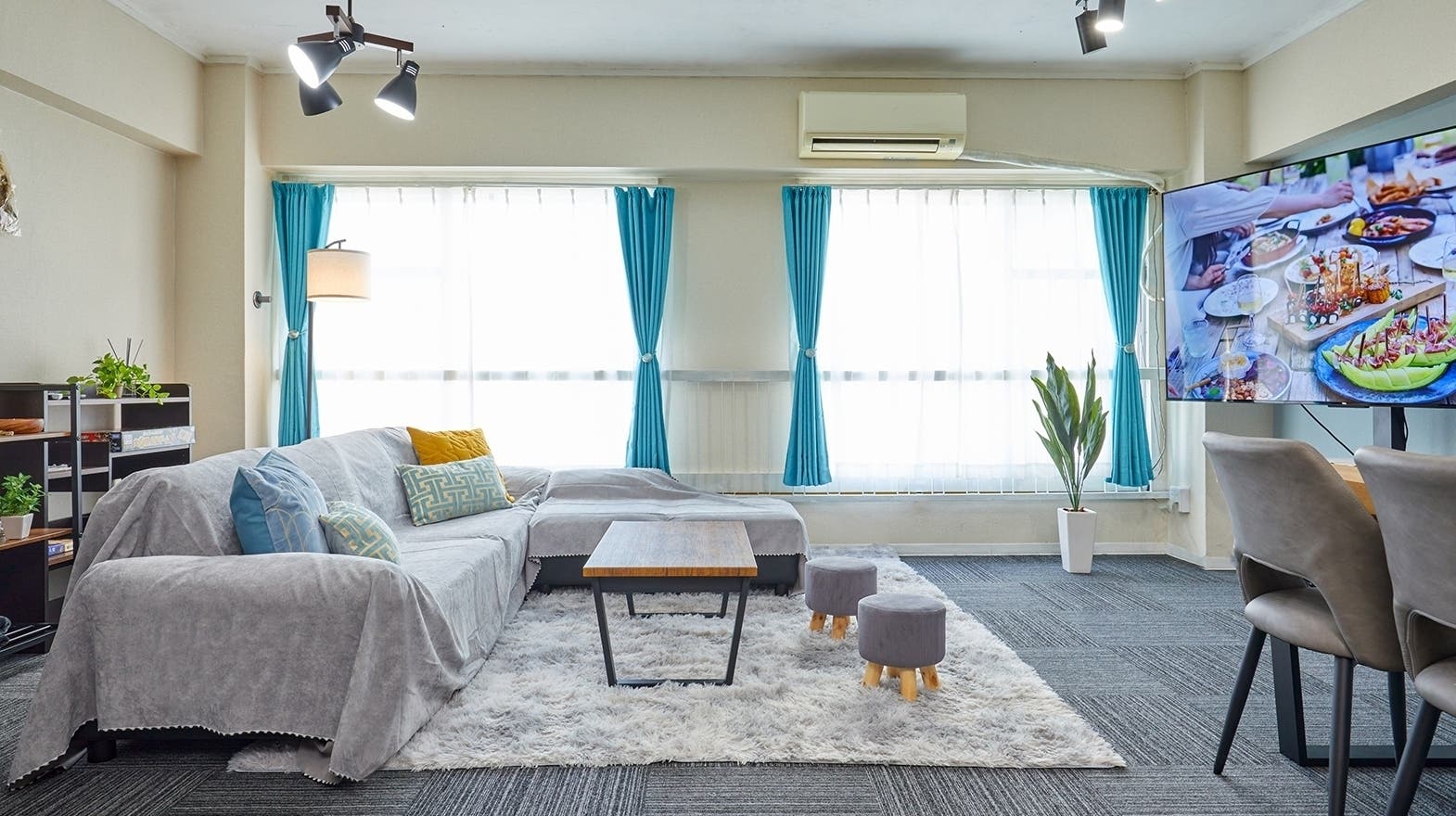 【名古屋駅3分🚶】クリスマスパーティーにいかがですか？新幹線すぐの好立地🚄最大20名🎉大型75㌅TV📺24Hの写真5