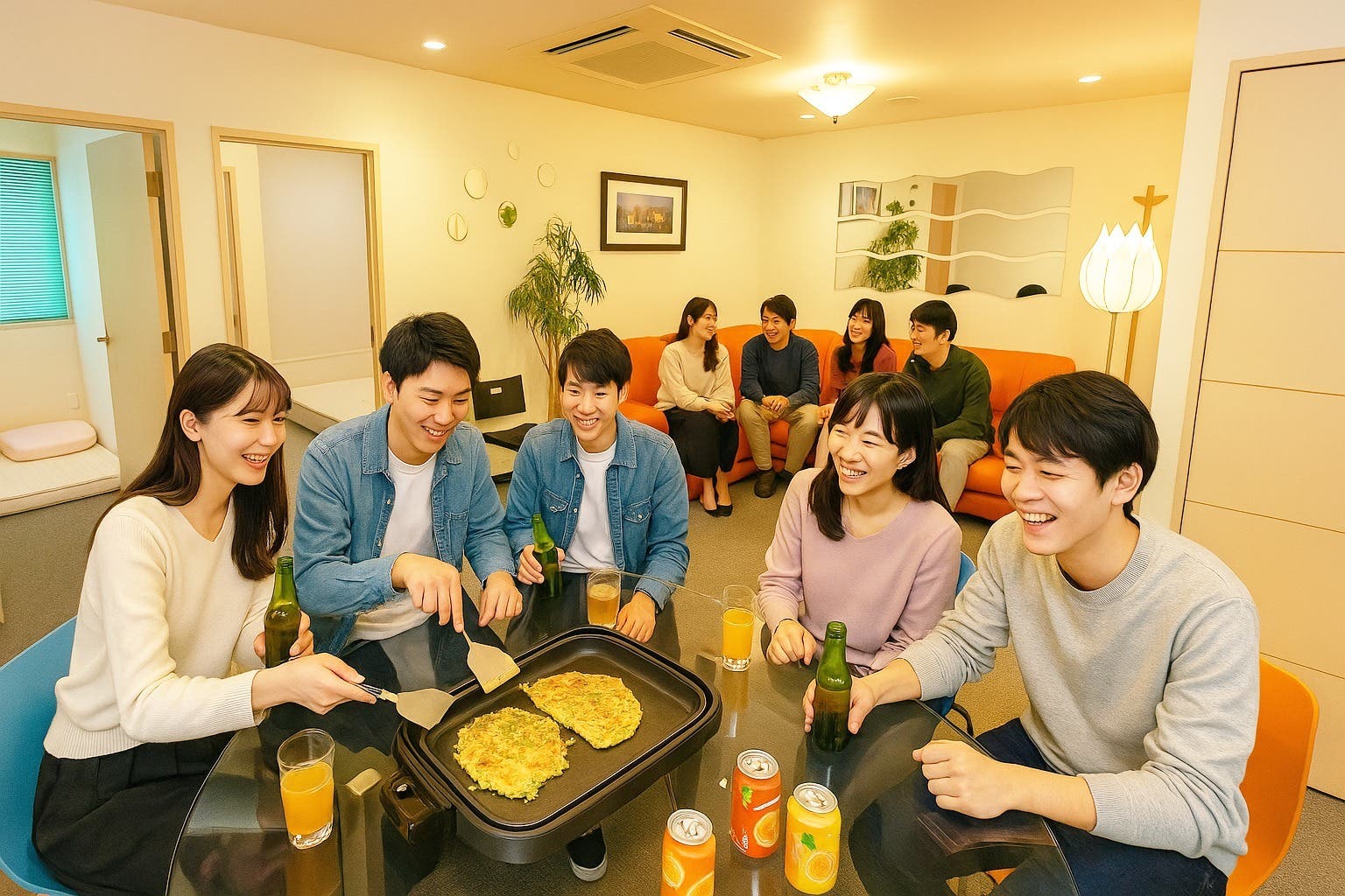 🎉松本市で１時間からOK【カリマZA2Fパーティー】パーティースペース✨個室ありシャワールームあり🚿ゴロゴロソファの写真7