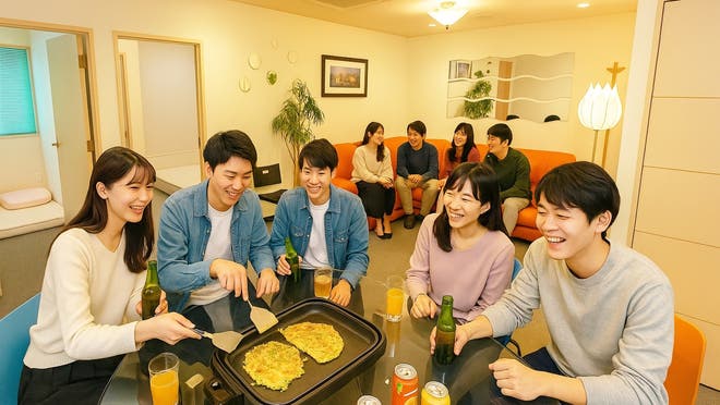 🎉松本市で1時間からOK【カリマZA2Fパーティー】パーティースペース✨個室ありシャワールームあり🚿ゴロゴロソファの写真7