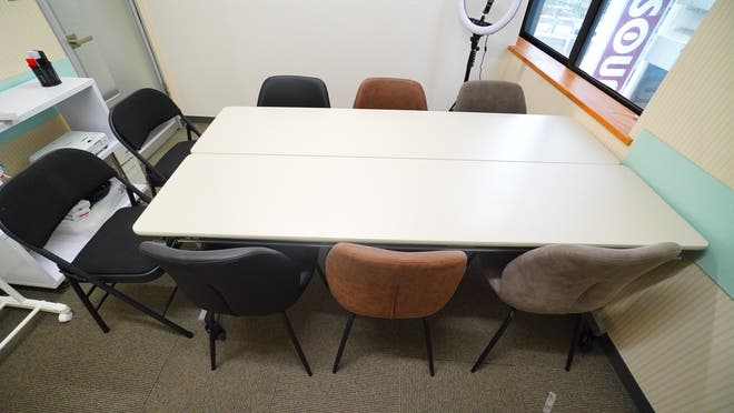 <スカイラークビル4階小貸会議室 Room8>小田原駅徒歩1分🚃8名収容🪑光回線Wi-Fi📶会議/商談/面接/ZOOMの写真7