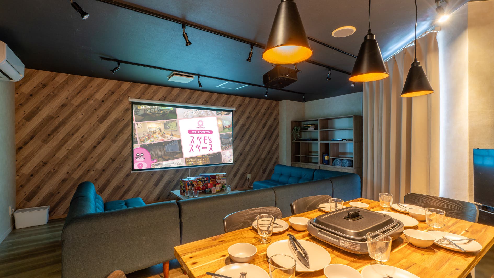 スペモ🏠️クリスマス🎄神戸三宮駅3分🚶‍♀️パーティー🎊飲み会🍻プロジェクター🎥623_LIVING神戸三宮の写真15