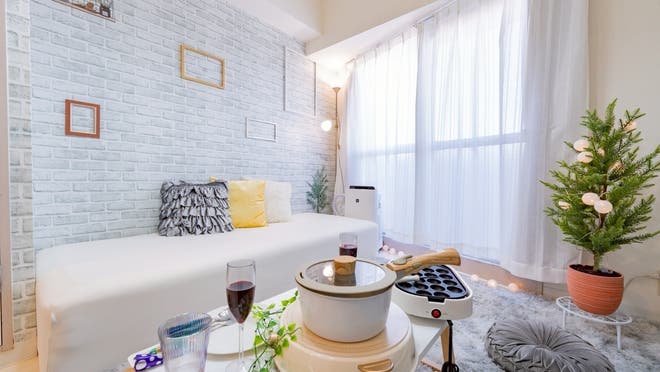 【冬限定】クリスマス装飾🎄VOD見放題🎬 大人くつろぎのプライベートシアター✨ 最大4名|55型大型TV📺の写真7