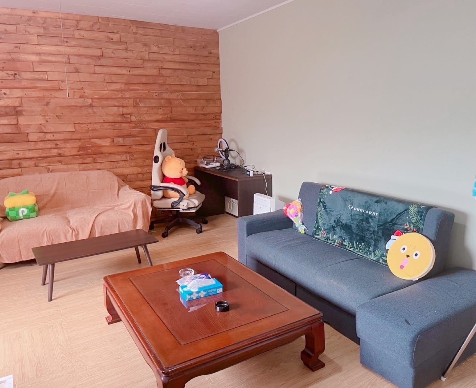 ✨️新規-𝙊𝙋𝙀𝙉-✨️ 格安！暖かい雰囲気の広々としたお部屋です(*´꒳`*)🌟配信機材完備🌟オフ会🌟推し活🌟の写真18