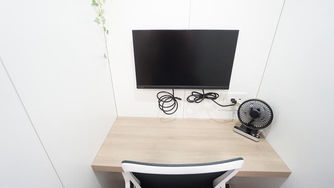 <日暮里MH WORK BOX No.1>日暮里駅徒歩3分✨完全個室🚪光回線Wi-Fi📶モニター🖥️電源🔌テレワーク/面接/自習の写真4