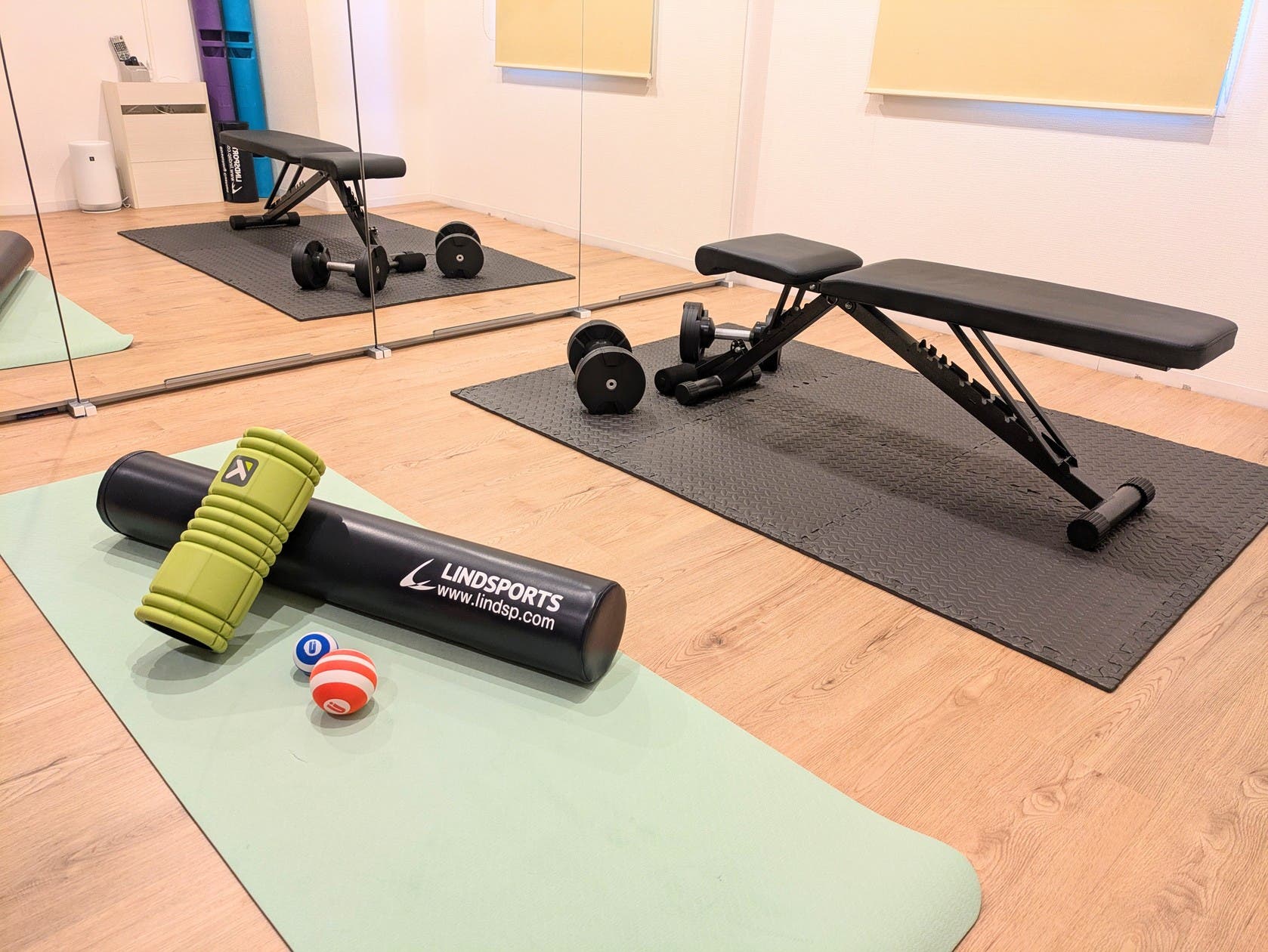 【京阪京橋片町口徒歩3分】レンタルスタジオ/幅3.2mの大型鏡/ダンスの練習やマンツーマンでのヨガ・ピラティス等のレッスンにの写真7