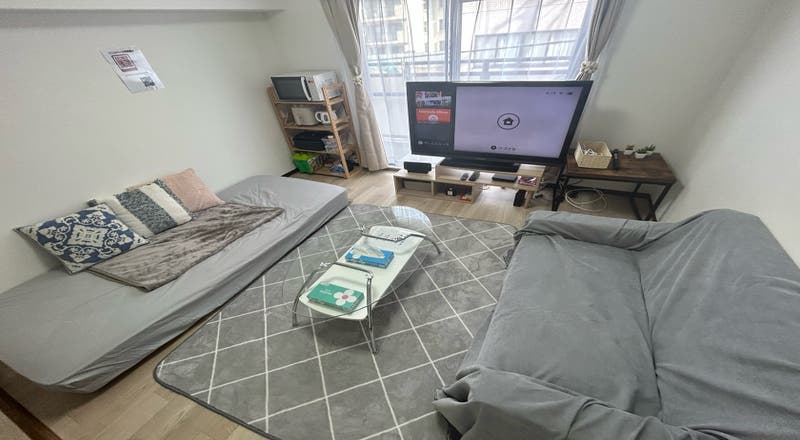 大画面50型📺TVでYouTubeやhuluなど見放題🎉ゲーム機🎮完全個室のプライベート空間🎂🩵